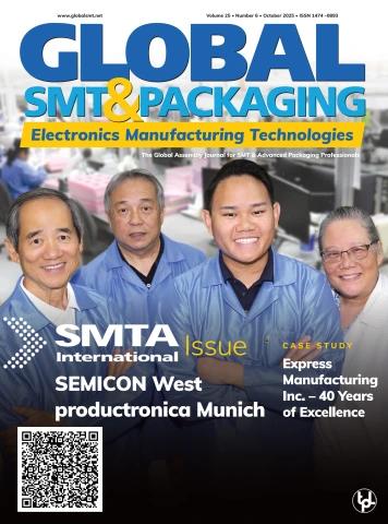 Global SMT & Packaging magazine for electronics manufacturing